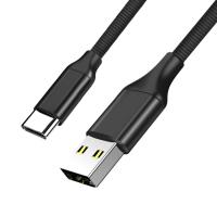 China OEM Nylon Braided 6ft Type-C USB Charging Cable For Android Phone for sale