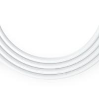 China FOCUSES Micro USB Cable Fast Charging Data Sync Cord Alloy Connector TPE Wire 1M 2M 3M For Samsung Xiaomi Huawei Android Mobile Phone Charger Cable White for sale