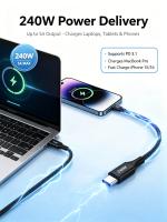China 240W Fast Charging USB-C to TYPE-C Cable · 5A PD . 10Gbps Data Sync for sale