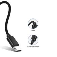 China 3 in 1 USB Charging Cable Nylon Braided Multi‑Port Charger Cord for iPhone Type‑C Micro USB for sale