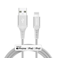 China MFi Certified iPhone Charger Cable, Nylon Braided Lightning Cable 2.4A Fast Charging USB Lightning Cord for iPhone iPad iPod for sale