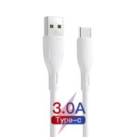 China 3A USB‑C Fast Charging Cable, QC3.0 Quick Charge TPE Skin‑Friendly Type‑C Data Cable, 480Mbps Data Transfer, 8000+ Bend Resistant Durable USB A to USB‑C Charger Cord for Android Phones for sale