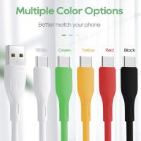 China 3A USB‑C Fast Charging Cable, QC3.0 Quick Charge TPE Skin‑Friendly Type‑C Data Cable, 480Mbps Data Transfer, 8000+ Bend Resistant Durable USB A to USB‑C Charger Cord for Android Phones for sale