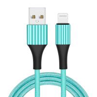 China iPhone Charger Cable Nylon Braided USB‑A  To Lightning Cable Fast Charging & 480Mbps Data Sync for iPhone iPad iPod for sale