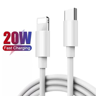 China 20W PD Fast Charging USB‑C to Lightning Cable for iPhone for sale