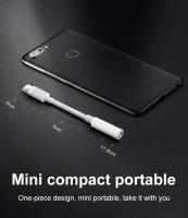 China Type‑C to 3.5mm Audio Jack Adapter Cable, USB‑C to 3.5mm Headphone Aux Dongle for Music Call Karaoke for sale