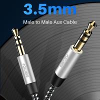 China Focuses 3.5MM Stereo Aux Cable Male To Male Stereo Audio Cable for sale