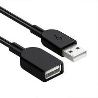China 3A USB Data Extension Cable 1M USB 2.0 Male To Female Extension Cable for sale