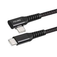 China L Angled 5A USB C To USB A Charging Cable For Data Transmission for sale