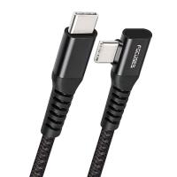China L Angled 5A USB C To USB A Charging Cable For Data Transmission for sale