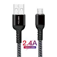 China 2.4A 6ft Micro USB Data Transfer Cable For Android Phone for sale