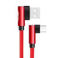 China Focuses 90 Degree Micro USB Data Transfer Cable For Mobile Phone for sale