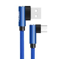 China 90 Degree Micro USB Data Transfer Cable For Mobile Phone for sale