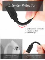China OEM Nylon Braided 6ft Micro USB Charging Cable For Android Phone for sale
