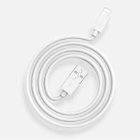 China TPE PVC 3ft 6ft IPhone Charger Cable 2.4A For Apple IPhone for sale