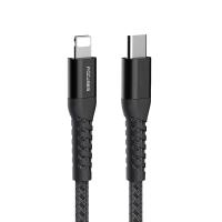 China MFI 6Ft Type C To Lightning Cable Nylon Braded For Apple IPhone IPad MacBook for sale