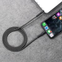 China MFI 6Ft Type C To Lightning Cable Nylon Braded For Apple IPhone IPad MacBook for sale