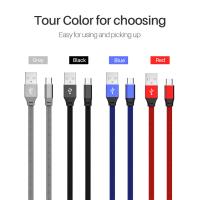 China Durable 3A Nylon Braided Micro USB Cable For Android Phone for sale