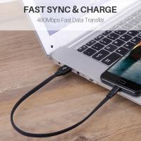 China Durable 3A Nylon Braided Micro USB Cable For Android Phone for sale