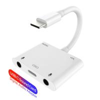 China 3 In 1 OEM USB OTG Cable Adapter Support PD USB Type C OTG Adapter for sale
