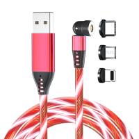 China 480Mbps Magnetic USB Charging Cable 8000 Times Explosionproof for sale
