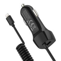 China Smart Universal 3.4A Rapid Phone Charger High Speed LED Spring Wire for sale