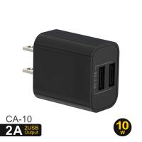 China DC5V 2.1A US Plug USB Charger Over Heating Protection Quick Wall Charger for sale