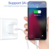 China OEM 3m Type C To Lightning Connector Fast Charging Lightning Cable for sale