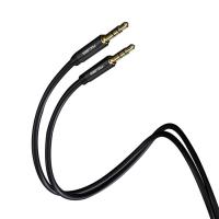 China FCC Beveled Stepdown Male To Male Stereo Audio Aux Cable For Cellphone for sale