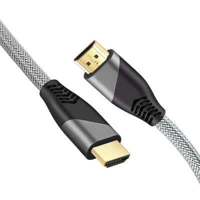 China Nylon Mesh High Speed HDMI To TV Cable 18gbps 4k HDMI 2.0 Cable for sale