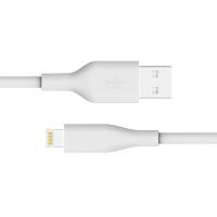 China Durable PVC Fiber ROHS USB Lightning Charging Cable Explosion Proof for sale
