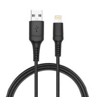 China ROHS USB Lightning Charging Cable 480Mbps Apple Braided Lightning Cable for sale