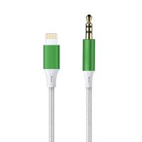 China OEM 2M Iphone Lightning To Aux Cable For Car for sale
