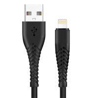 China MFI Certified Non Toxic PVC Iphone Fast Charger Cable Sync Data for sale