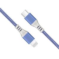 China Apple IPhone Fast Charger Lightning Cable USB C 2 Pcs Set 1M 3.3ft Compatible for sale