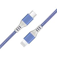 China Apple IPhone Fast Charger Lightning Cable USB C 2 Pcs Set 1M 3.3ft Compatible for sale