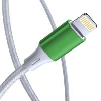 China OEM 0.5M Stereo Aux Cable SGS Lightning To Auxiliary Cable for sale