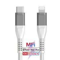 China Fast Charging USB Type C To Lightning Cable 3ft 6ft 9ft Support Power Deliver for sale