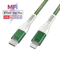 China Fast Charging USB Type C To Lightning Cable 3ft 6ft 9ft Support Power Deliver for sale
