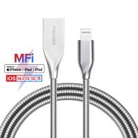 China OEM MFI USB Lightning Charging Cable Full Metal For Apple IPhone for sale