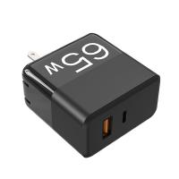 China GaN Charger For Mobile Phone iphone Charger Portable Quick Charge Adapter EU US UK Plug PD 65W USB GaN Charger for sale