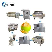China Banana Potato Chips Production Line 50Kg/H Semi Automatic for sale