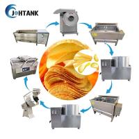 China Banana Potato Chips Production Line 50Kg/H Semi Automatic for sale