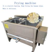 China Plantain Banana Chips Potato Chips Making Line Stainless Steel 100 KG/H for sale
