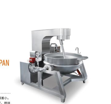 China Halwa  Paste Jam Steam Jacketed Kettle With Agitator 500L Automatic Cooking Pot Jacketed Steam Kettle for sale
