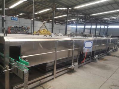 China Tunnel Pasteurization Line Canned Glass Bottle Pickles Beverage Sterilizer Low Temperature Food Sterilizer Line for sale