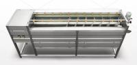 China Cassava Peeler Emery Roller Peeling And Washing Machine For Vegetable Brush Roller Cleaning Machine for sale