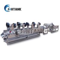 China Electric Gas Frozen French Fries Production Line , Frozen French Fries Equipment for sale