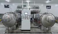 China Small Air Steam Food Sterilizer Machine Water Immersion Retort for sale