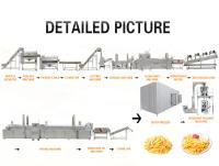 China 304 Stainless Steel Potato Chips Production Line , Potato Chips Maker Machine for sale
